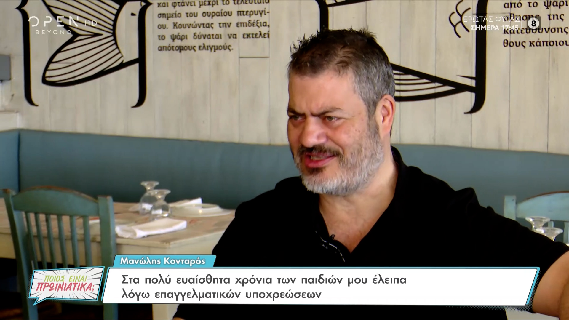 Μανώλης Κονταρός: Δεν ζορίστηκα ποτέ οικονομικά, αλλά όσα έβγαζα τα ...