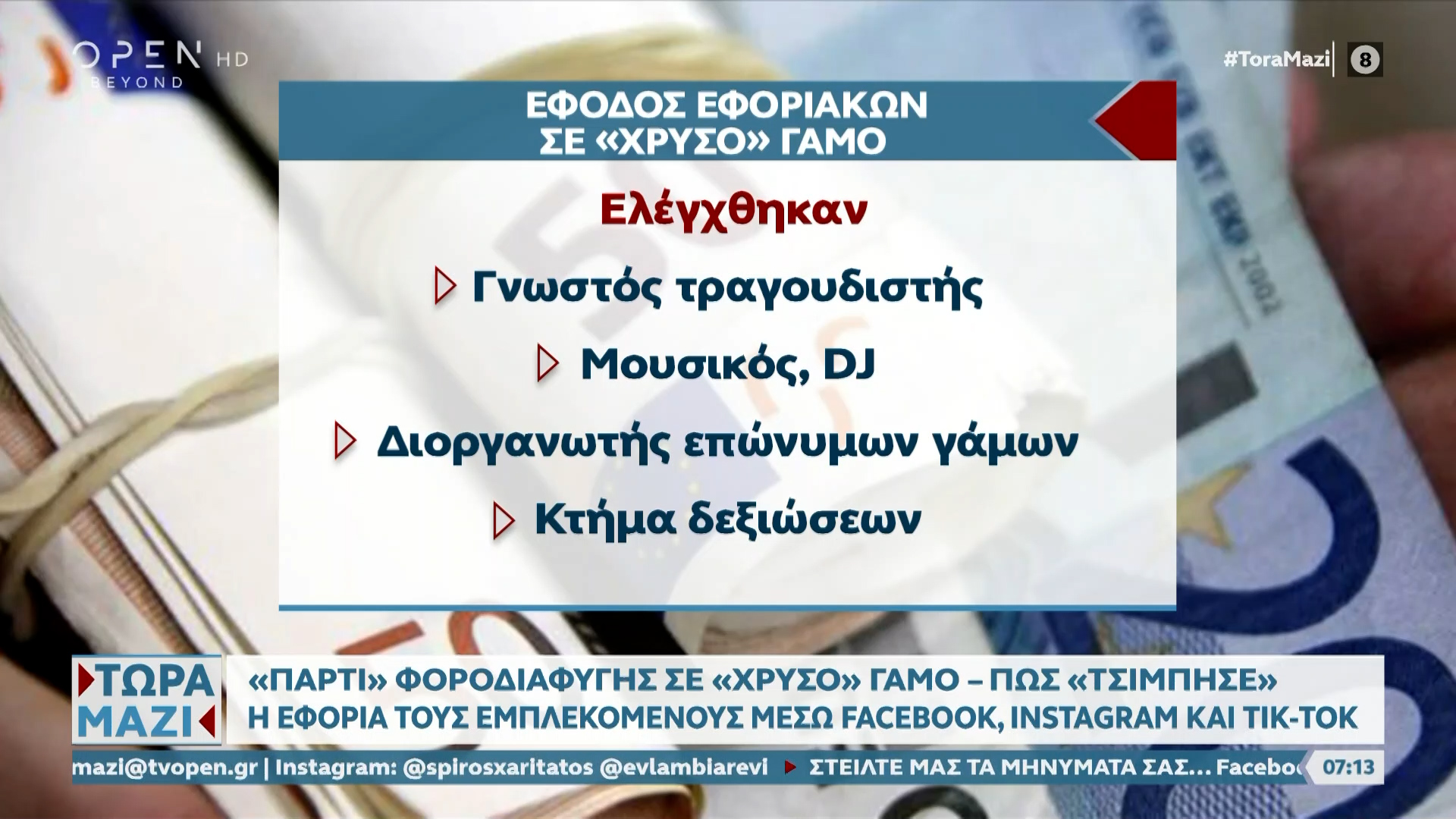 «Πάρτι» φοροδιαφυγής σε «χρυσό» γάμο – Πώς «τσίμπησε» η εφορία τους ...