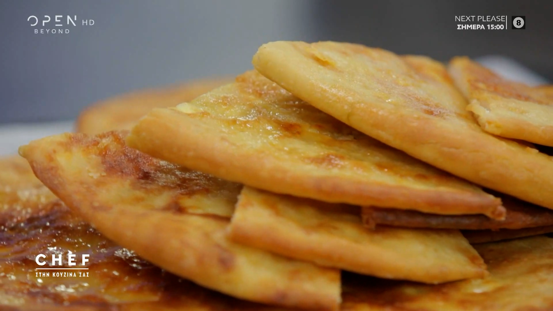 Συνταγή για τηγανόψωμα φούρνου από τον Βαγγέλη Δρίσκα | OPEN TV