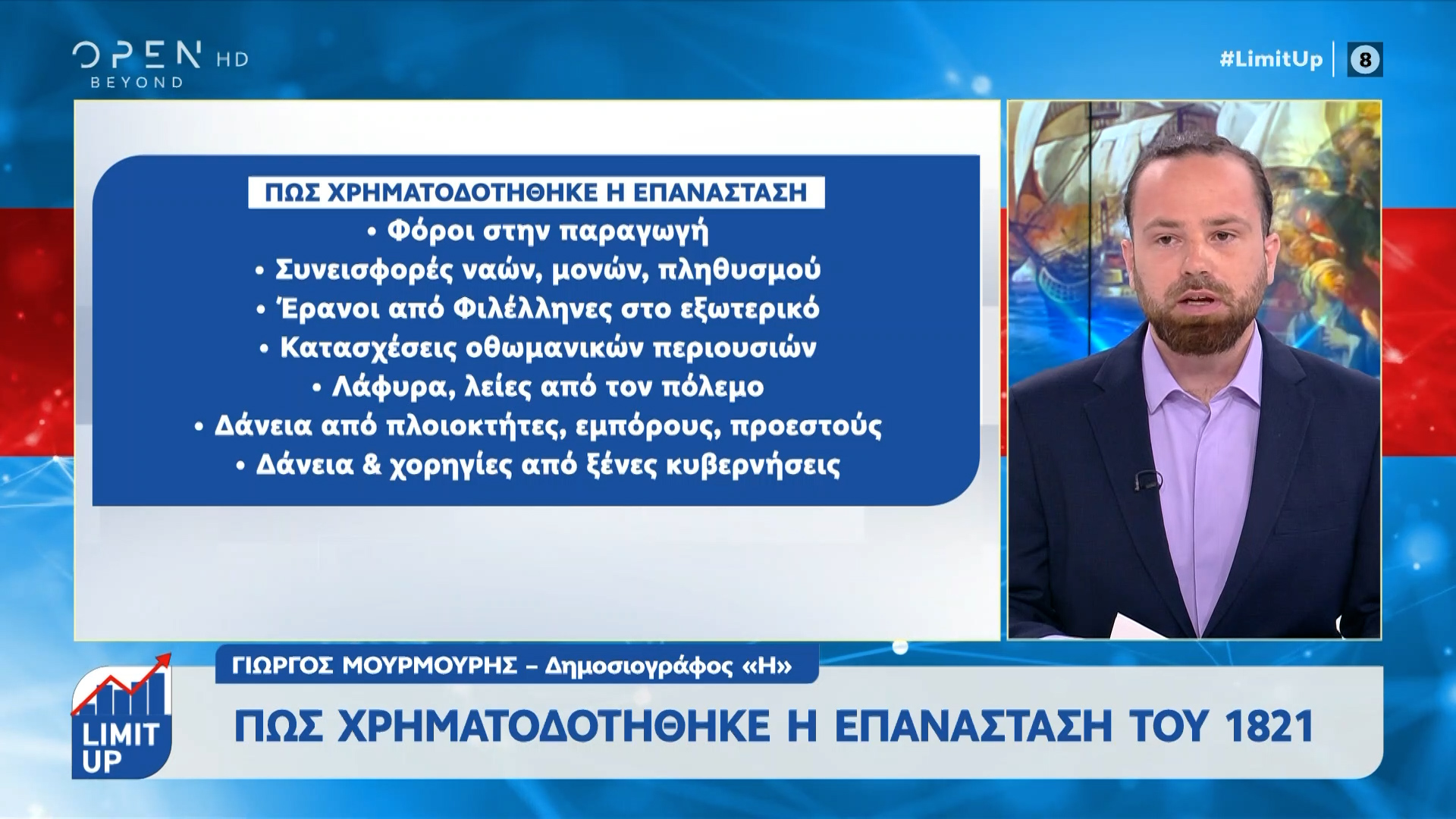 Πως χρηματοδοτήθηκε η επανάσταση του 1821 | OPEN TV