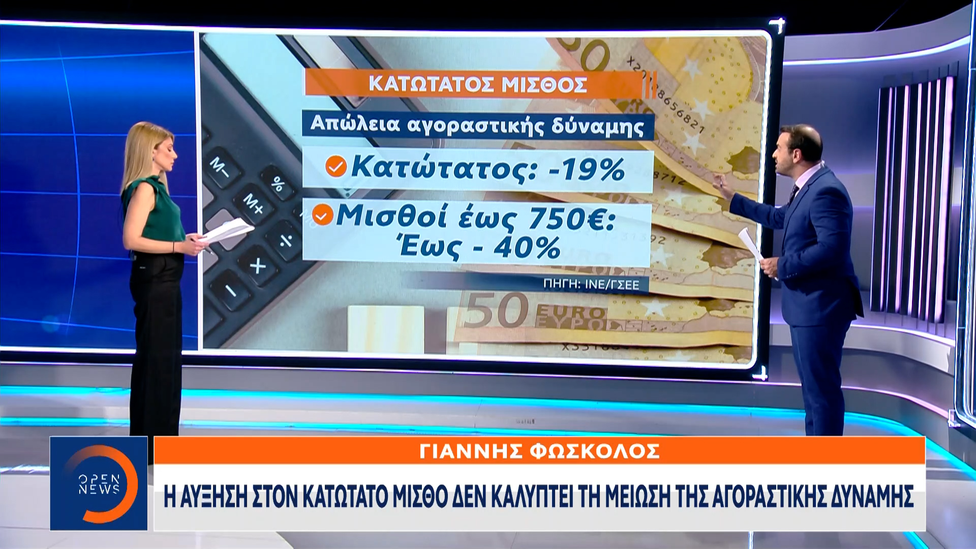 Η αύξηση στον κατώτατο μισθό δεν καλύπτει τη μείωση της αγοραστικής ...