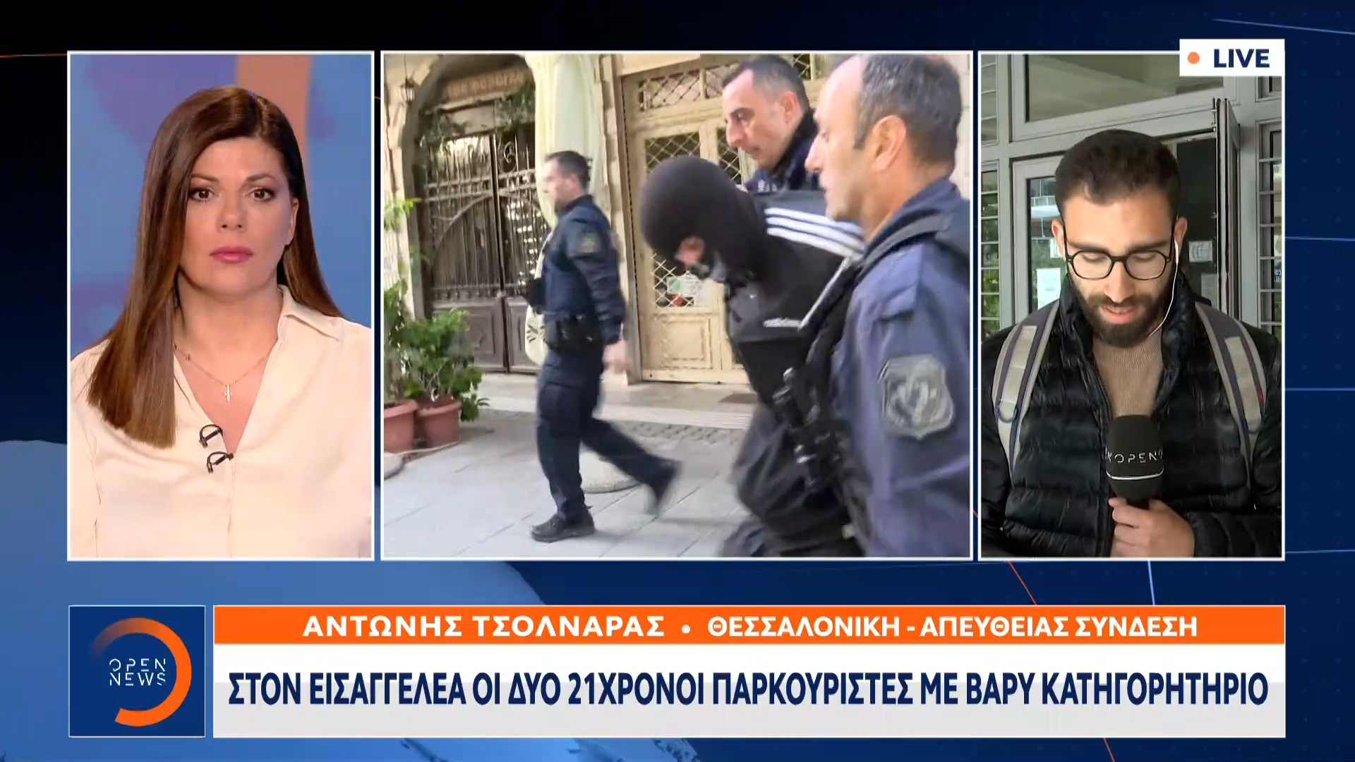 Στον εισαγγελέα οι δύο 21χρονοι παρκουρίστες με βαρύ κατηγορητήριο ...