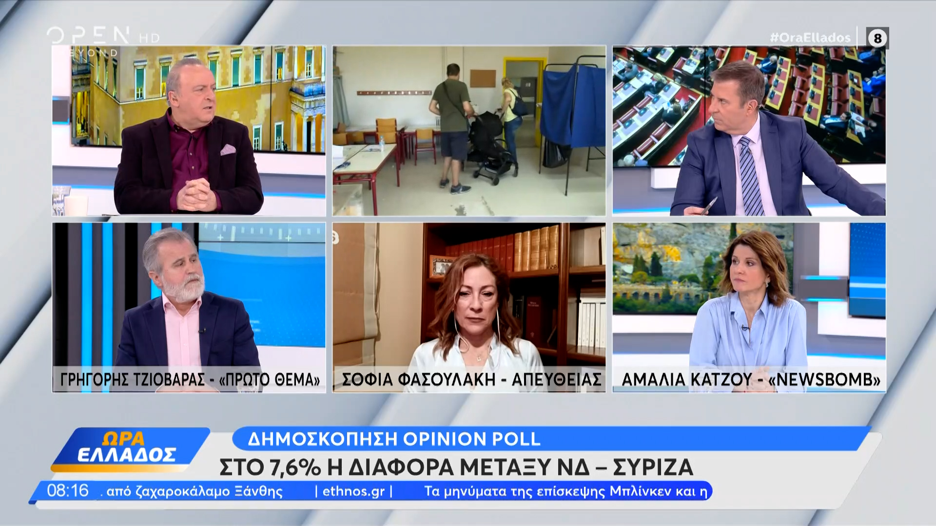 Α. Κάτζου και Γρ. Τζιοβάρας για καλλιτέχνες, εκλογές και Σοφία Νικολάου ...