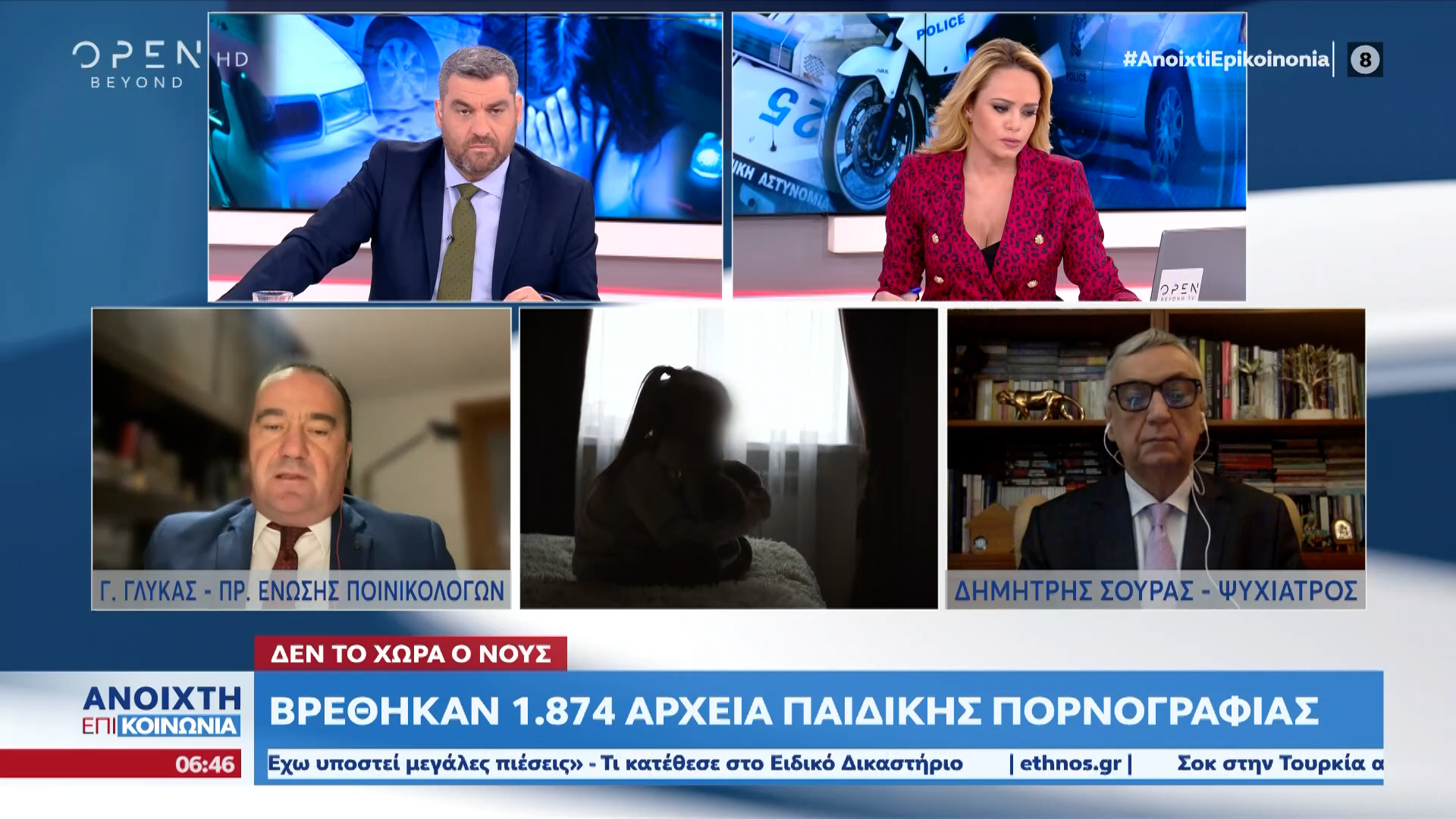 Δ. Σούρας: Δεν υπάρχει σωφρονισμός στους παιδοβιαστές | OPEN TV