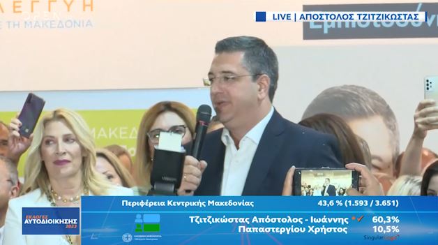 Απόστολος Τζιτζικώστας: Σήμερα η Μακεδονία νίκησε | OPEN TV