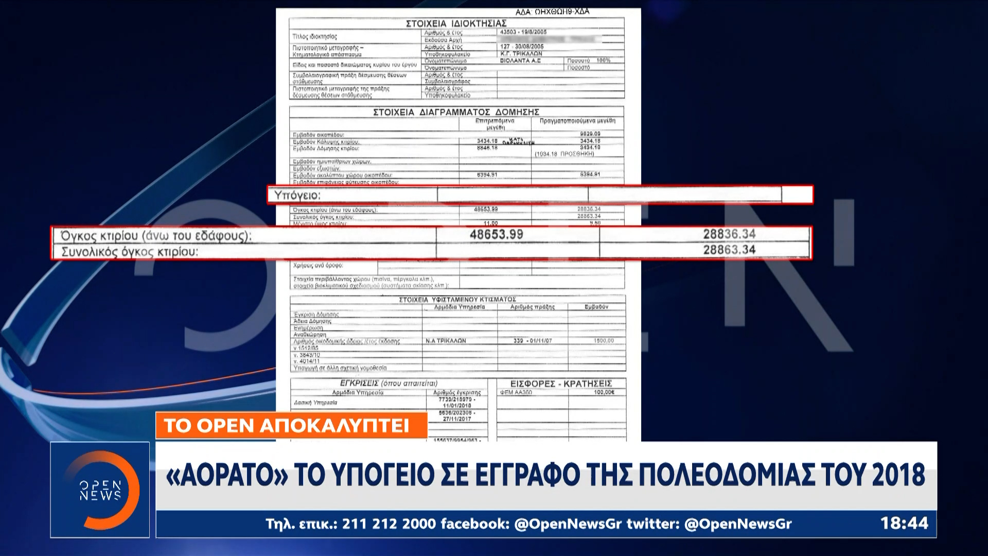 Εργοστάσιο ΒΙΟΛΑΝΤΑ: Το OPEN αποκαλύπτει έγγραφο της πολεοδομίας του ...