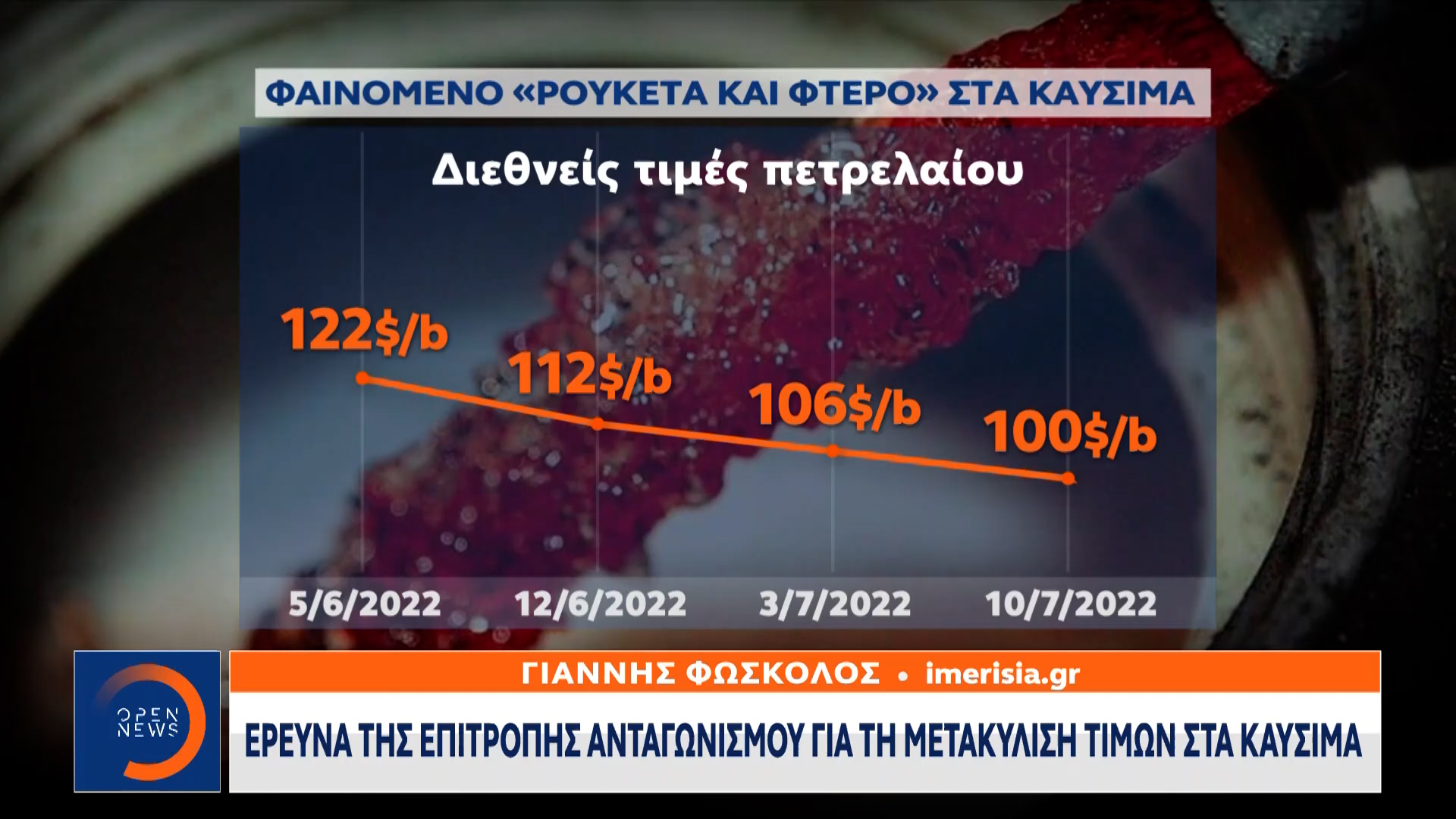 Έρευνα της επιτροπής Ανταγωνισμού για τη μετακύλιση τιμών στα καύσιμα ...