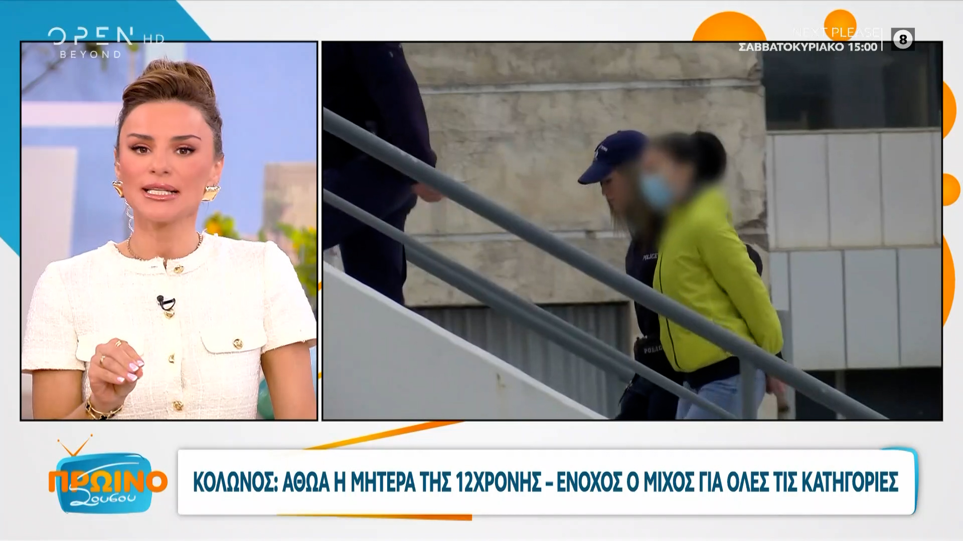 Κολωνός: Αθώα η μητέρα της 12χρονης - Ένοχος ο Μίχος για όλες τις ...