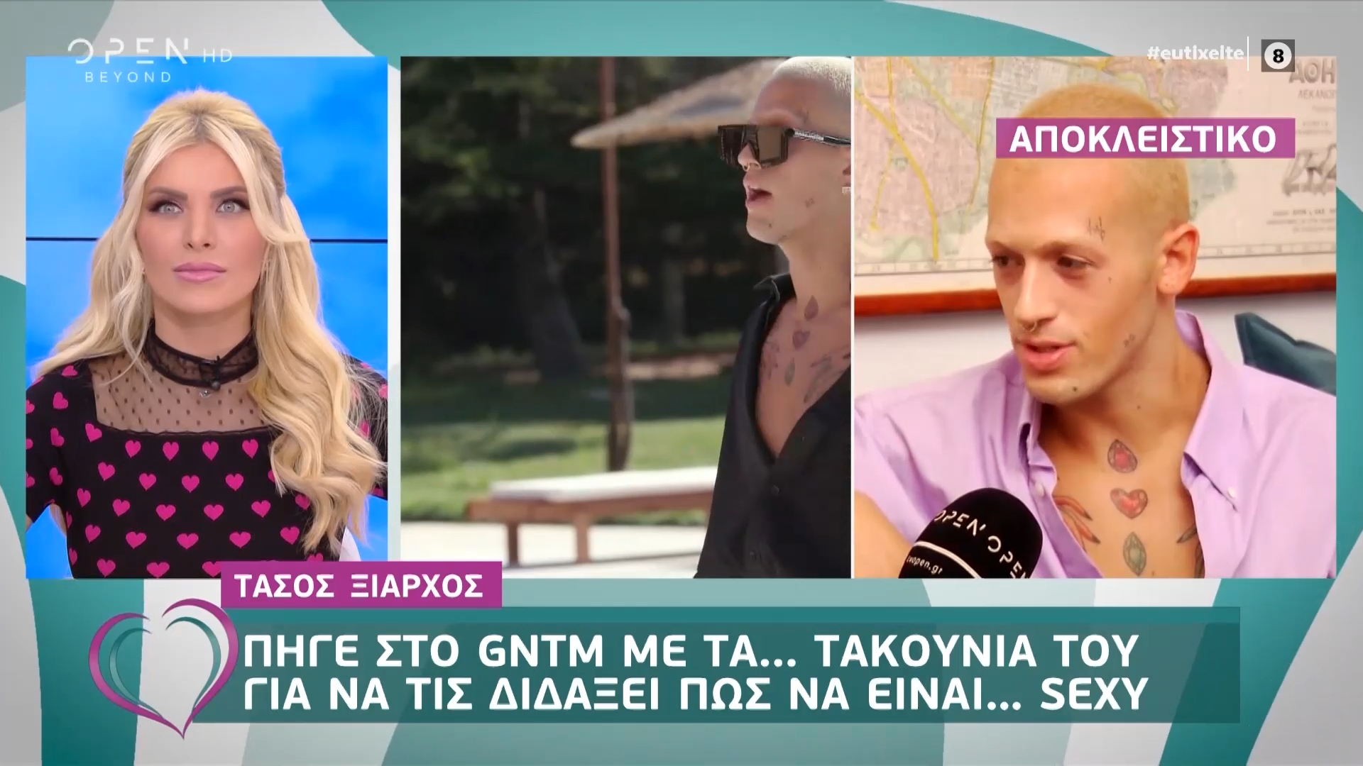 Τάσος Ξιάρχος: Πήγε στο GNTM με τα… τακούνια του για να τις διδάξει πως ...