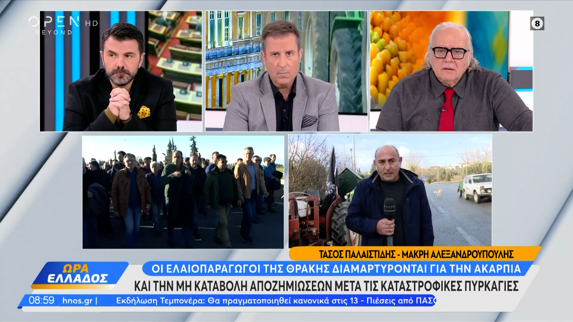 Οι ελαιοπαραγωγοί της Θράκης διαμαρτύρονται για την ακαρπία και την μη ...