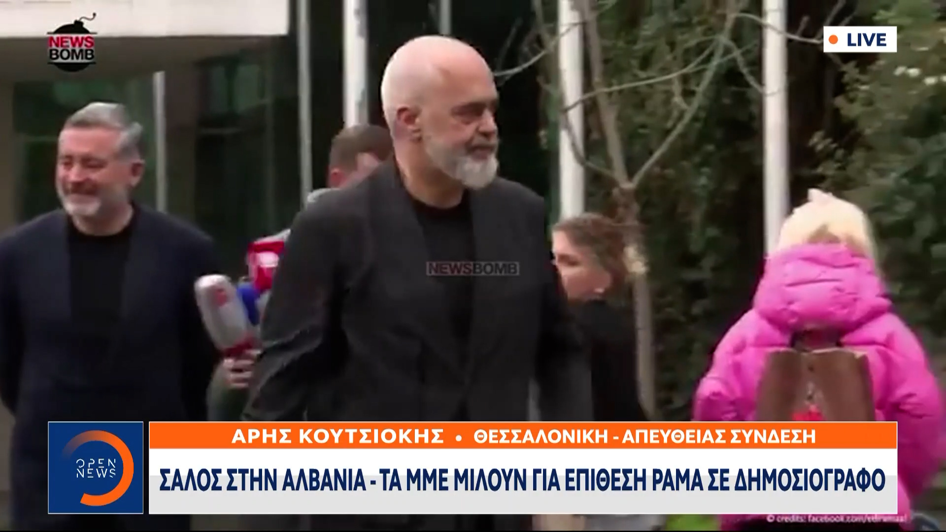 Σάλος στην Αλβανία – Τα ΜΜΕ μιλούν για επίθεση Ράμα σε δημοσιογράφο ...