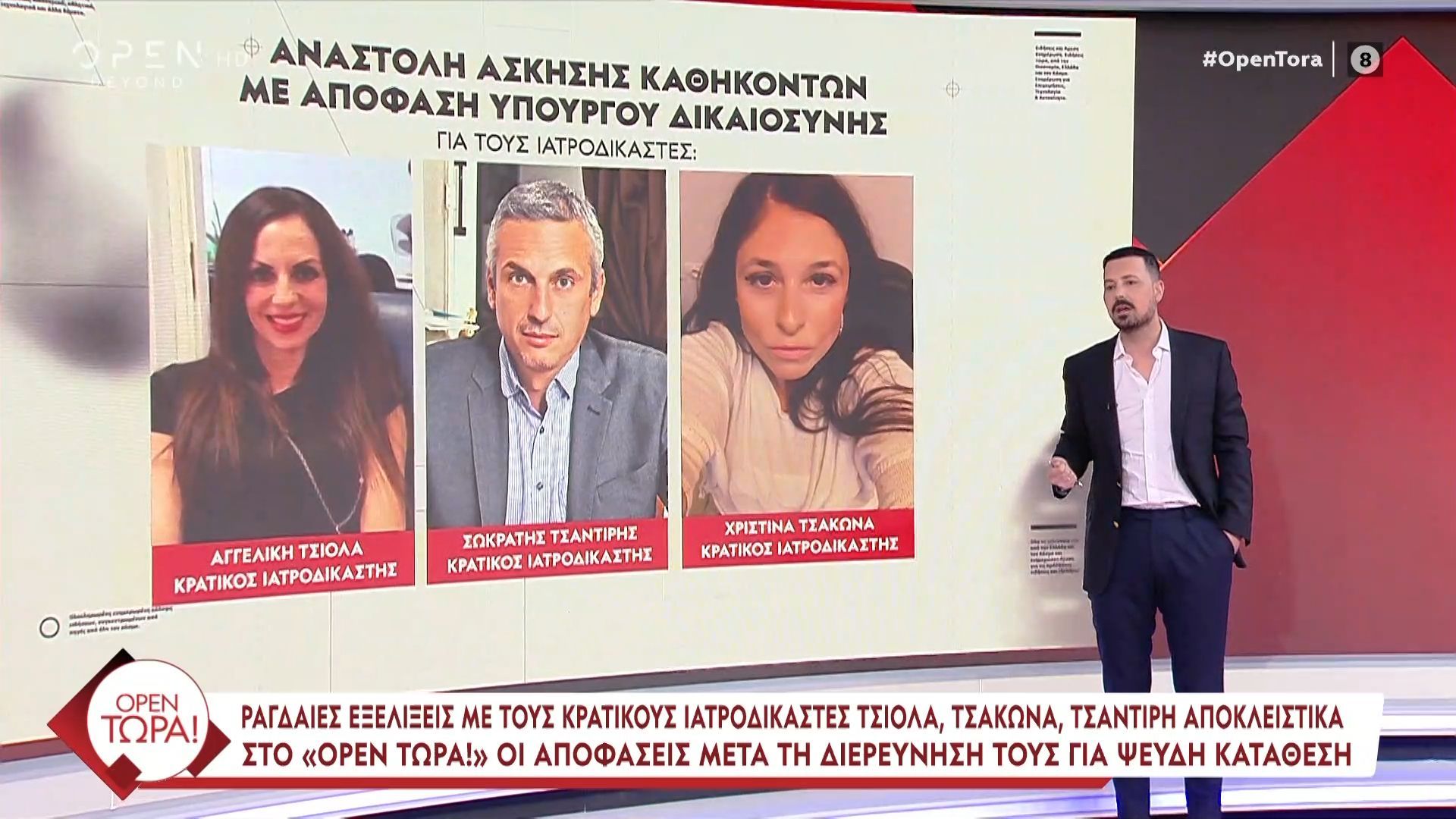 Αποκλειστικό «OPEN Τώρα»: Σε αναστολή οι κρατικοί ιατροδικαστές Τσιόλα ...