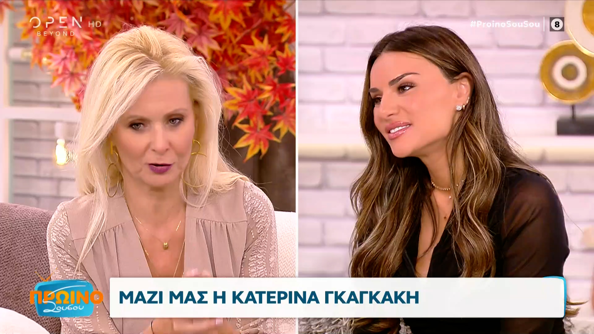 Η Κατερίνα Γκαγκάκη για τις εκλογές, τις παρουσιάστριες και το bullying ...