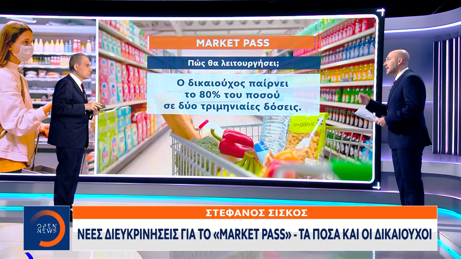 Νέες διευκρινήσεις για το market pass – Τα ποσά και οι δικαιούχοι | OPEN TV