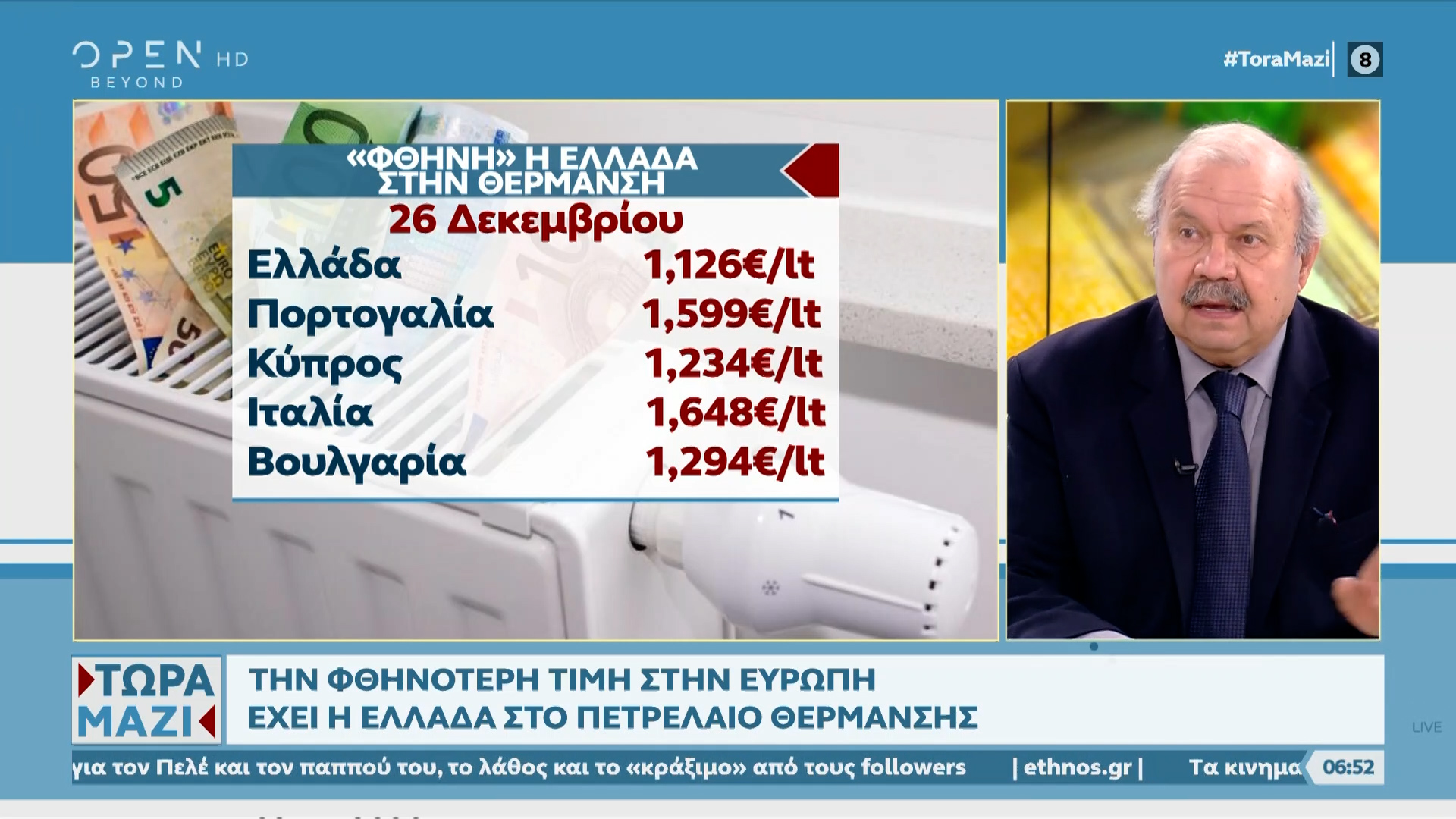 Αυξημένη η τιμή πετρελαίου θέρμανσης – «Πρωτιά» στην τιμή της αμόλυβδης ...