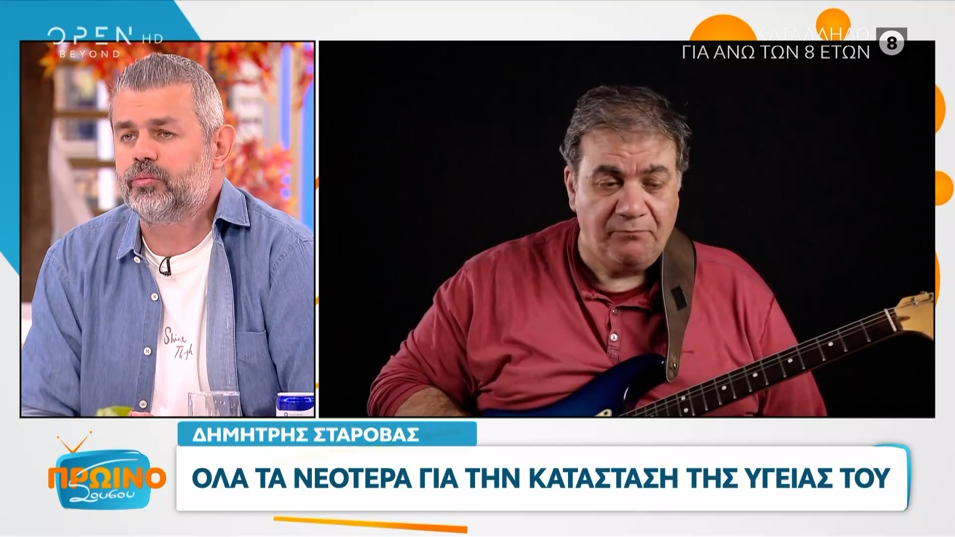 Δημήτρης Σταρόβας: Όλα τα τελευταία νέα για την κατάσταση της υγείας ...