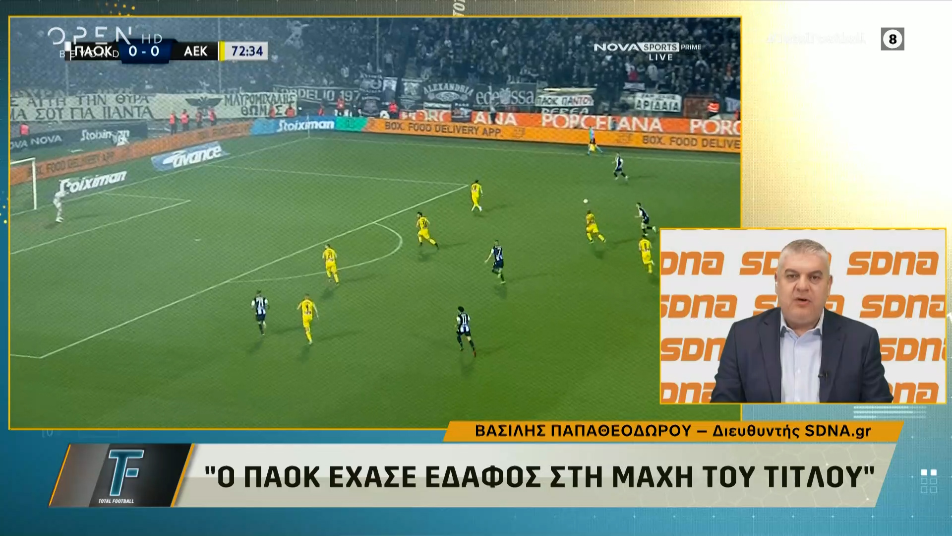 Βασίλης Παπαθεοδώρου: Ο ΠΑΟΚ έχασε έδαφος στη μάχη του τίτλου | OPEN TV