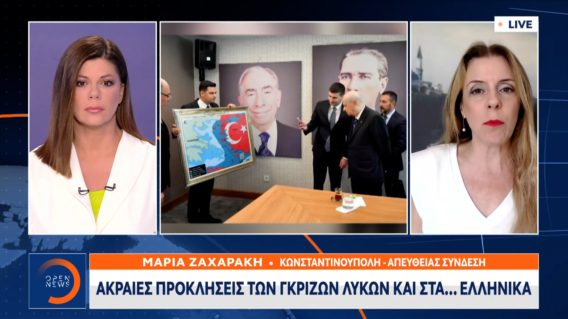 Ακραίες προκλήσεις των Γκρίζων Λύκων και στα… Ελληνικά | OPEN TV