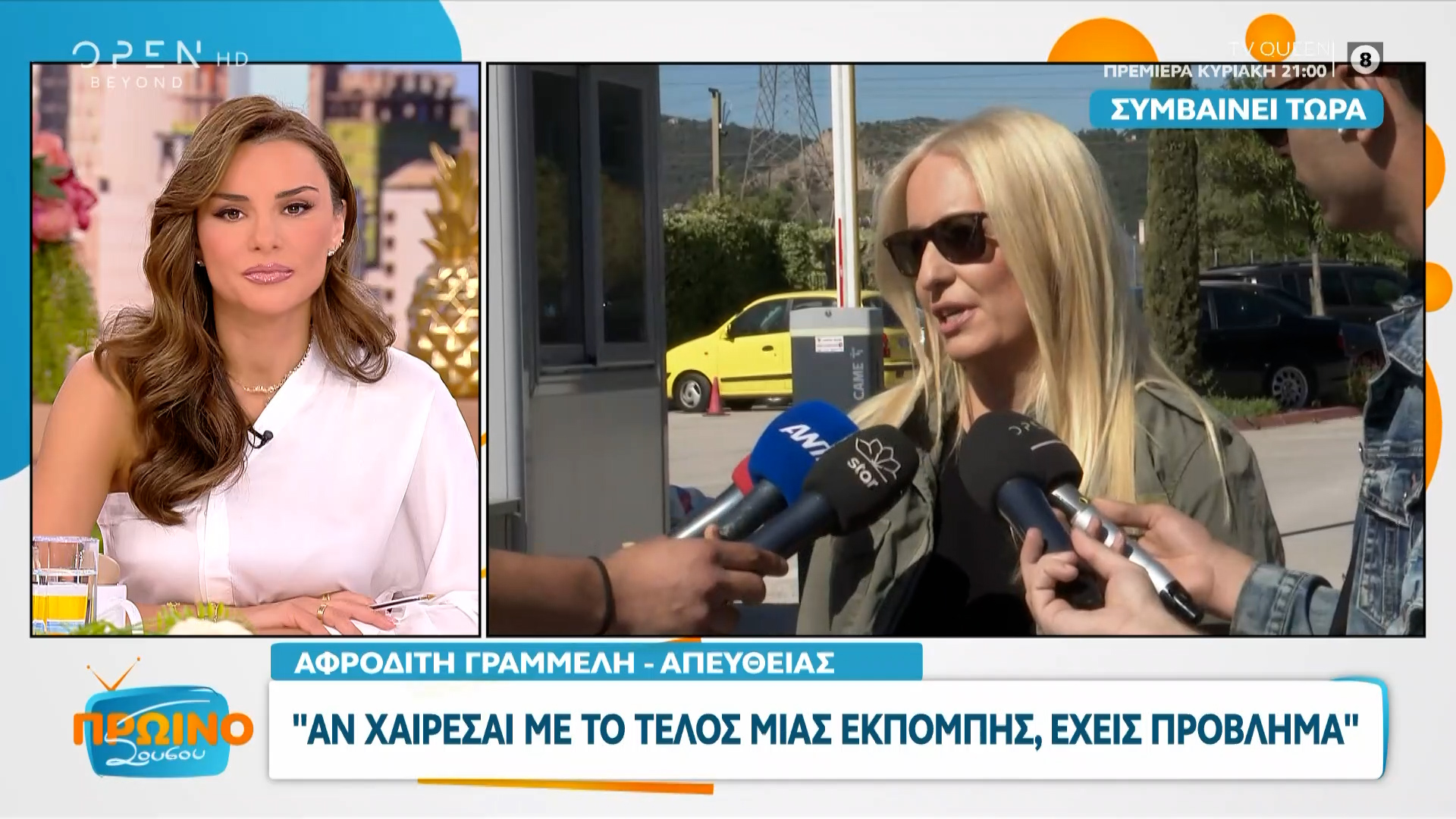 Αφροδίτη Γραμμέλη: Αν χαίρεσαι με το τέλος μιας εκπομπής, έχεις ...