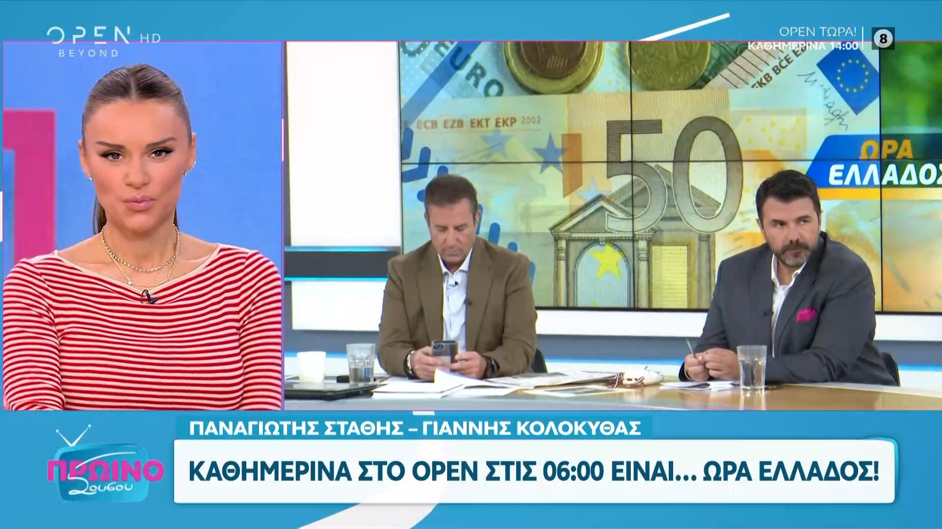 Παναγιώτης Στάθης και Γιάννης Κολοκυθάς αποκλειστικά στην κάμερα του ...