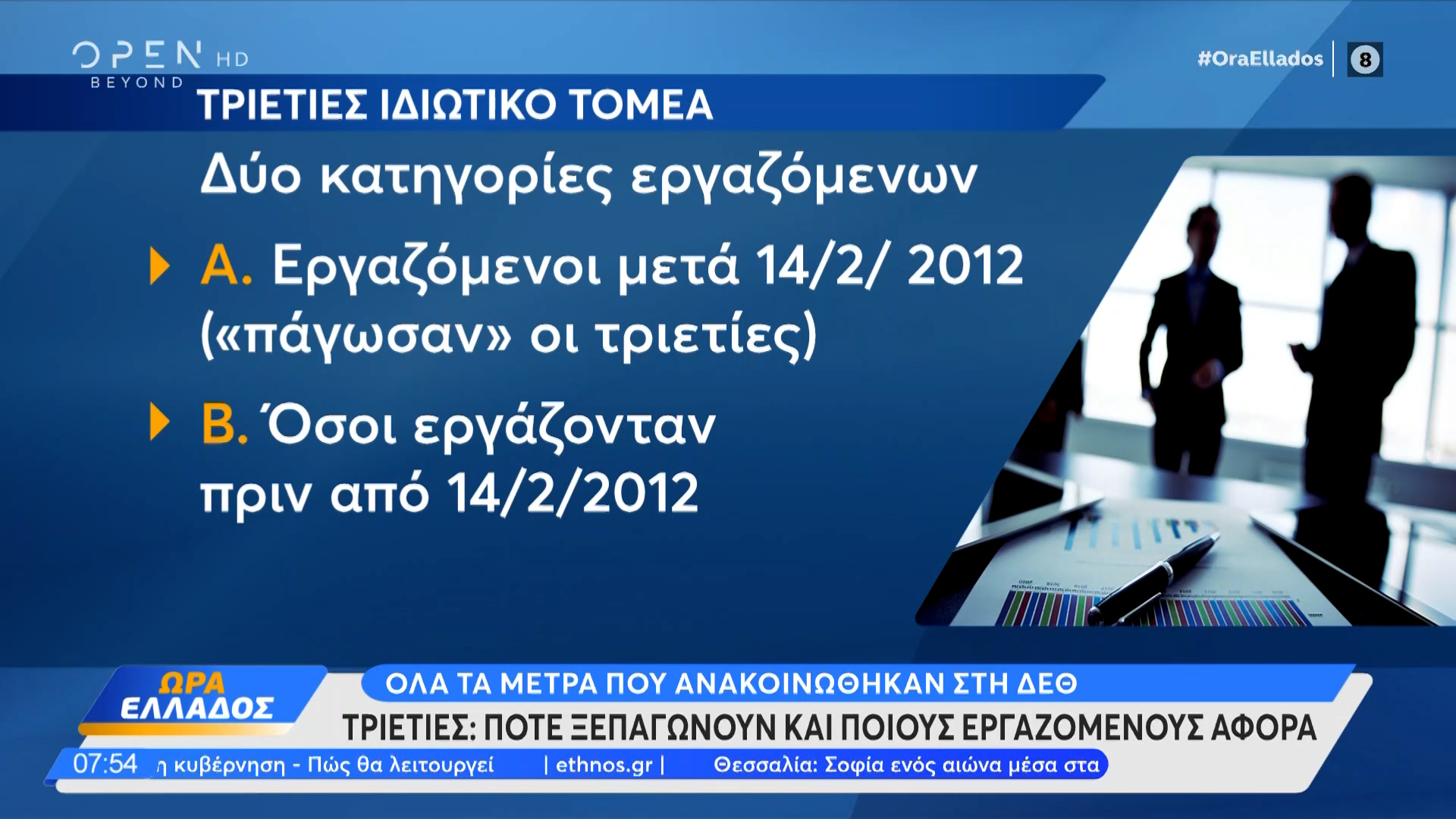 Τριετίες: Πότε ξεπαγώνουν και ποιους εργαζόμενους αφορά | OPEN TV