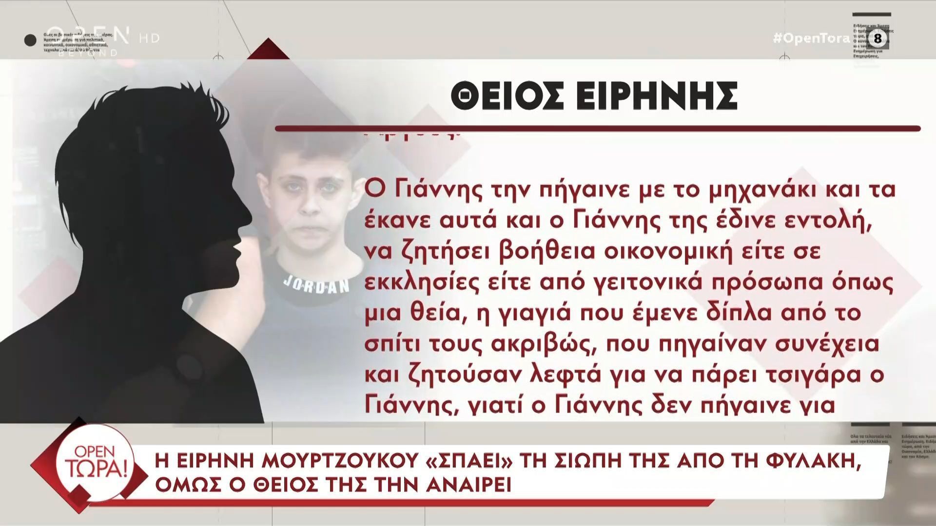 Θείος Ε. Μουρτζούκου: «Ο Γιάννης δεν μάλωνε ποτέ την Ειρήνη - Πάντα την ...