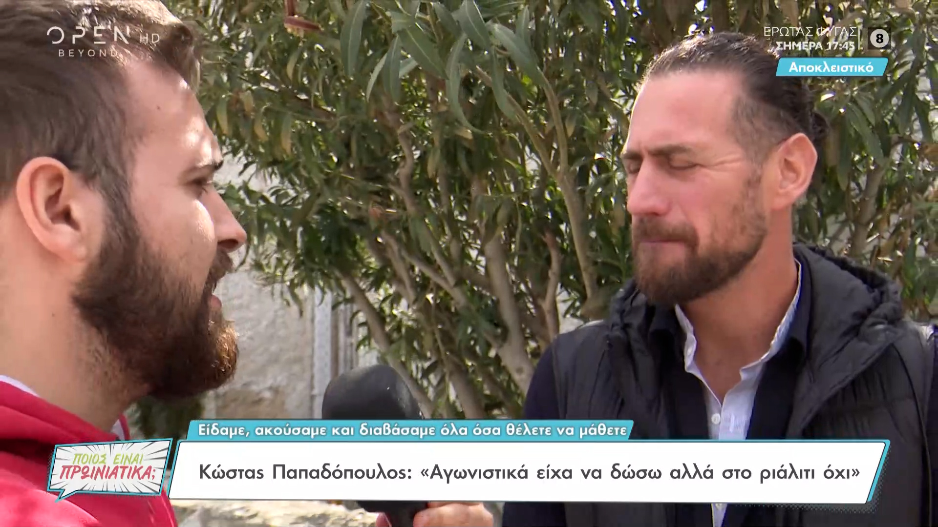 Ο Κώστας Παπαδόπουλος για τις εξελίξεις στο Survivor και την αποχώρησή ...