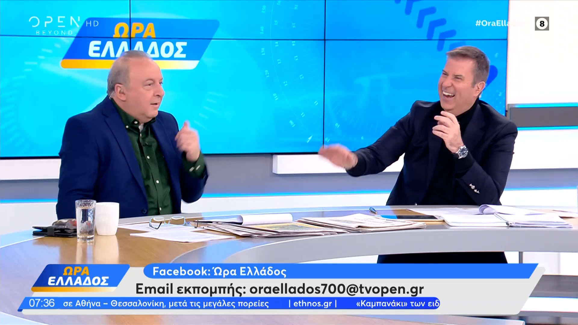 Το μπέρδεμα του Δημήτρη Καμπουράκη με τους... Σουηδούς | OPEN TV