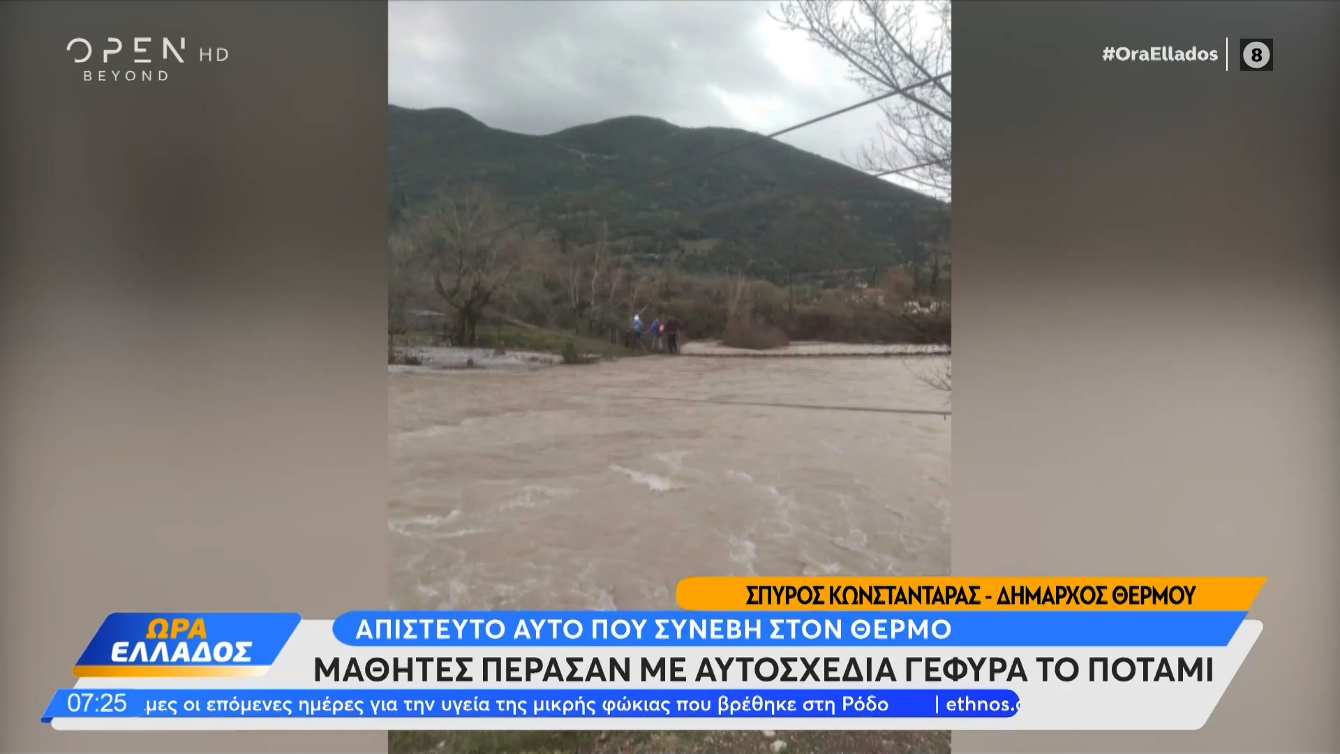 Ο δήμαρχος Θέρμου για το περιστατικό με τους μαθητές που πέρασαν το ...