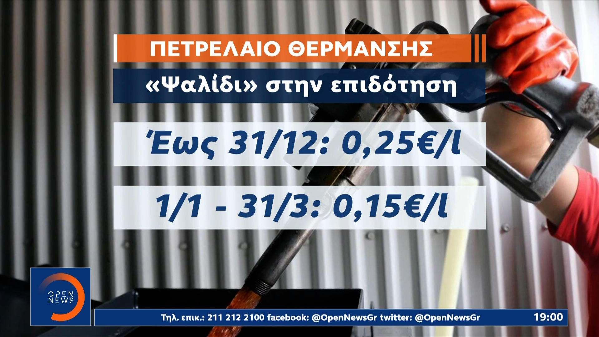 Πετρέλαιο θέρμανσης: Ποδαρικό με αυξήσεις – Προβλέψεις για εκτόξευση ...