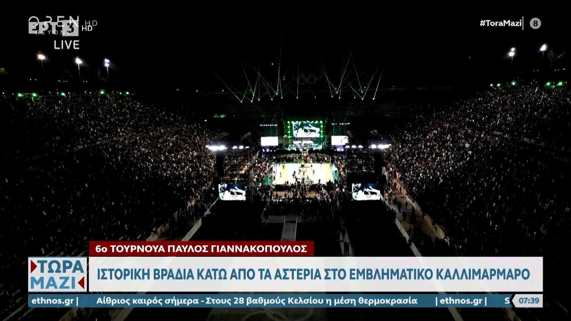 6ο τουρνουά Παύλος Γιαννακόπουλος: Ιστορική βραδιά κάτω από τα αστέρια ...