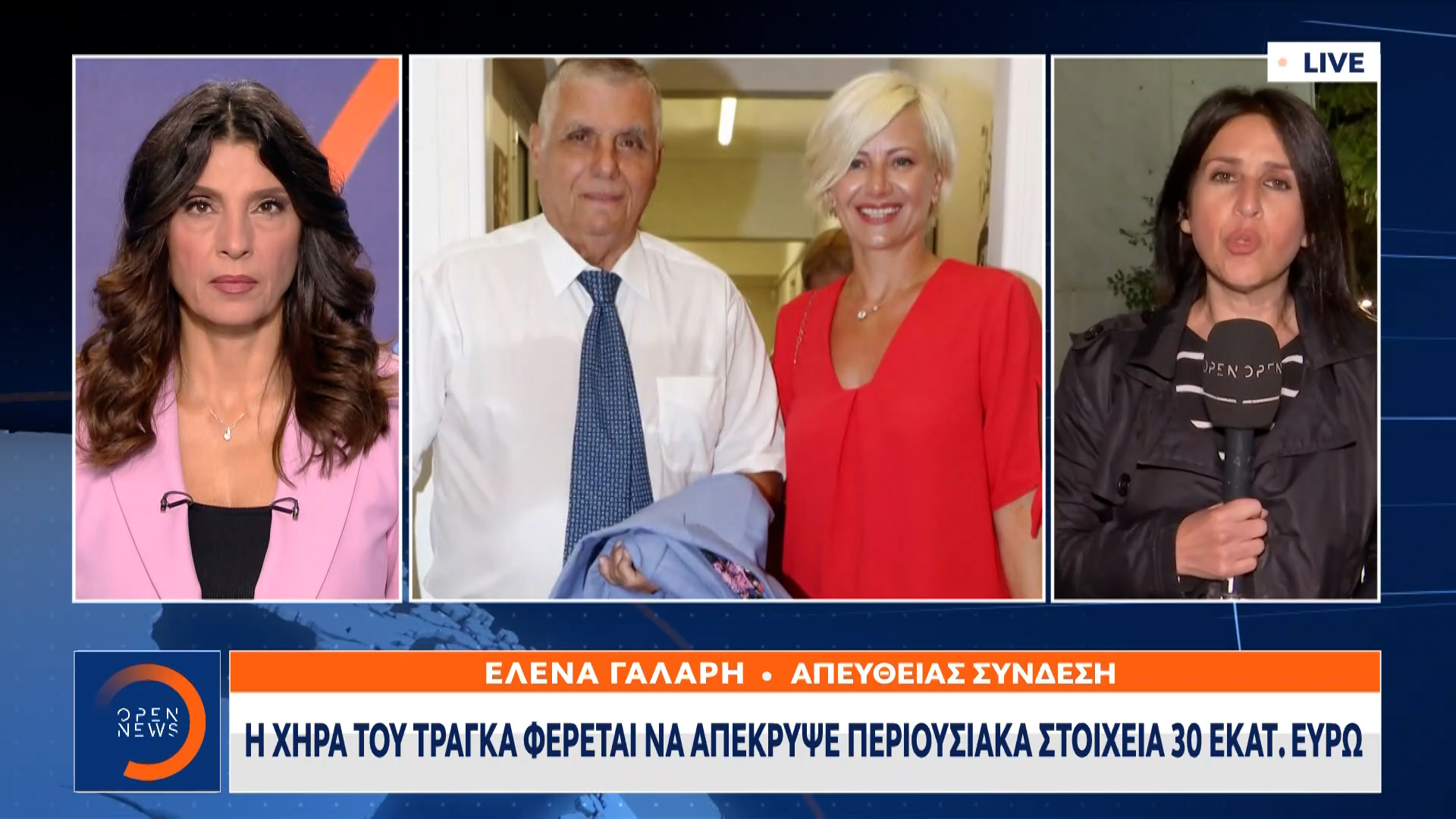 Η χήρα του Τράγκα φέρεται ότι απέκρυψε περιουσιακά στοιχεία 30 εκ. ευρώ ...